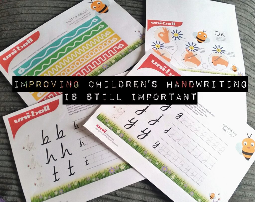 Improving Children's Handwriting Is Still Important - Relentlessly Purple